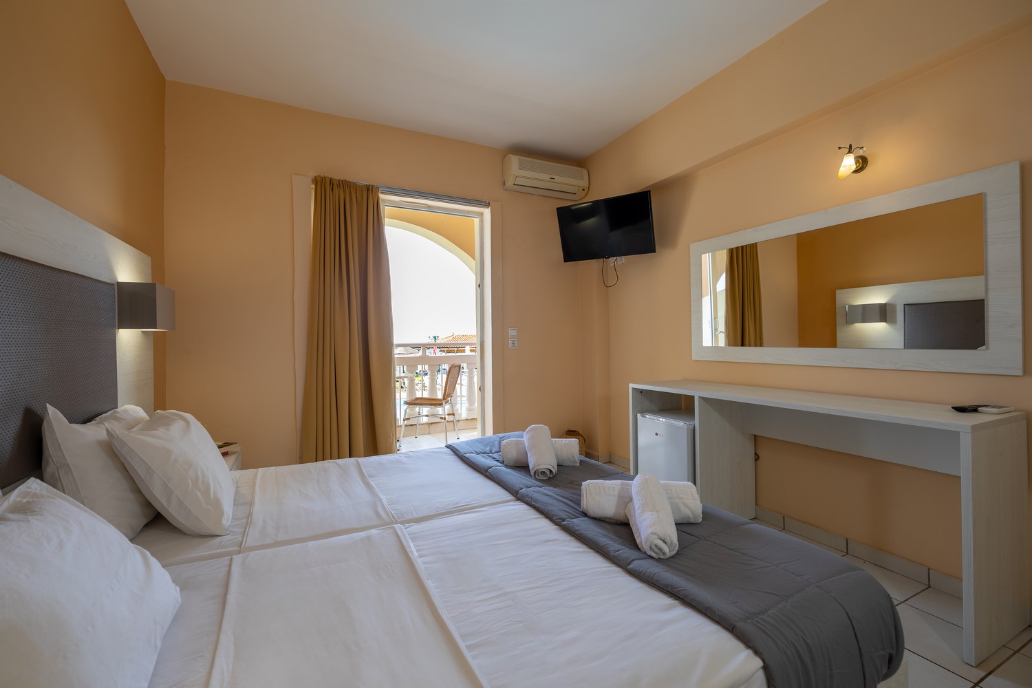 Twin or Double Room / Sea & Pool View - Rooms - Anastasia Beach Hotel ...