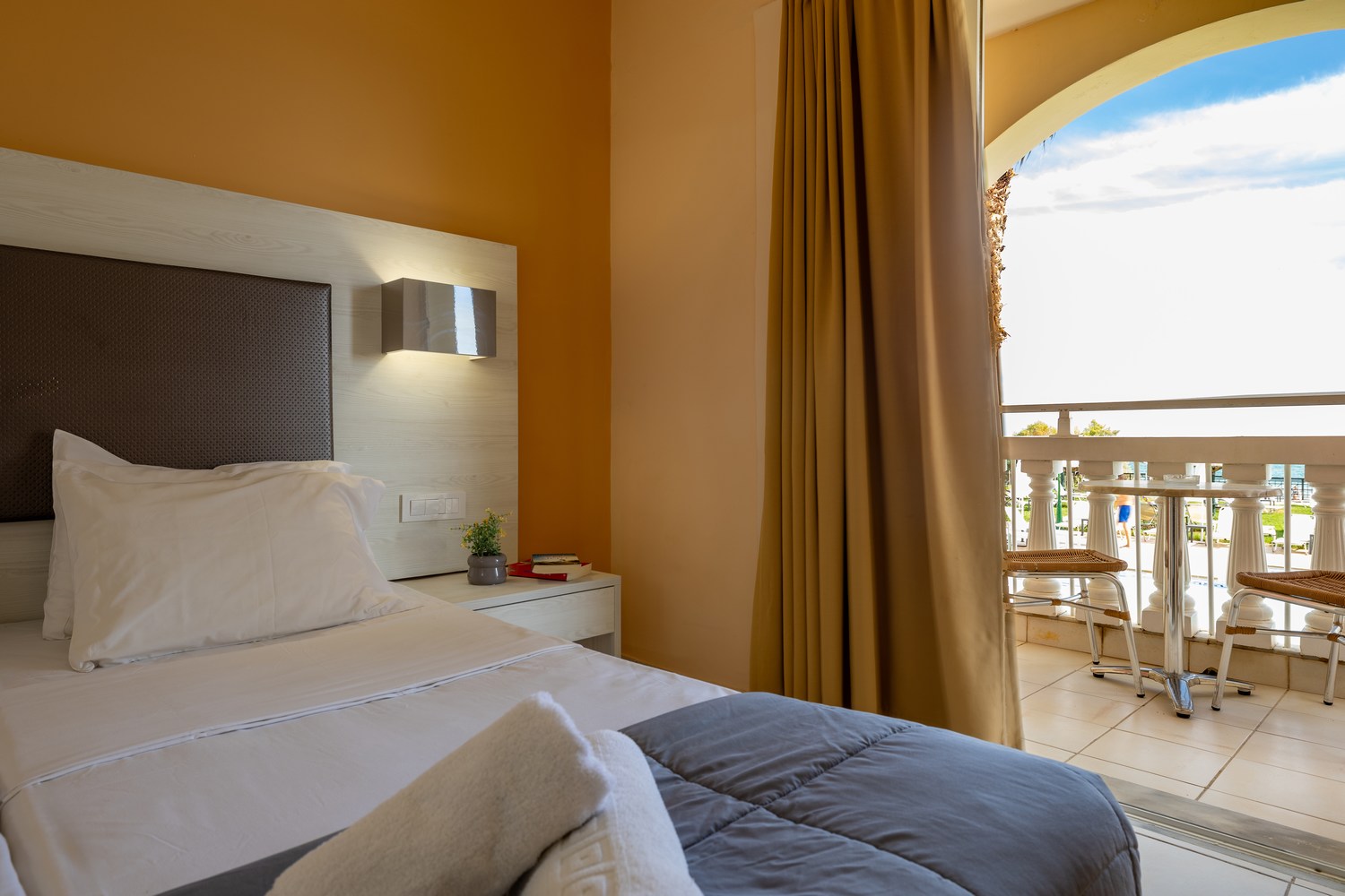 Twin or Double Room / Sea & Pool View - Rooms - Anastasia Beach Hotel ...